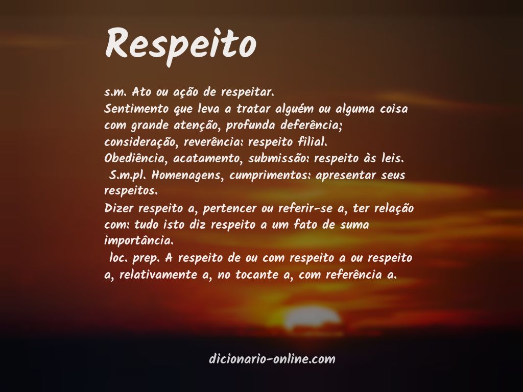 Respeito