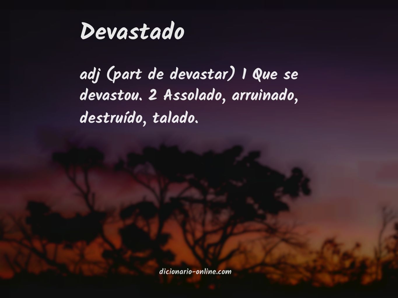 Devastado